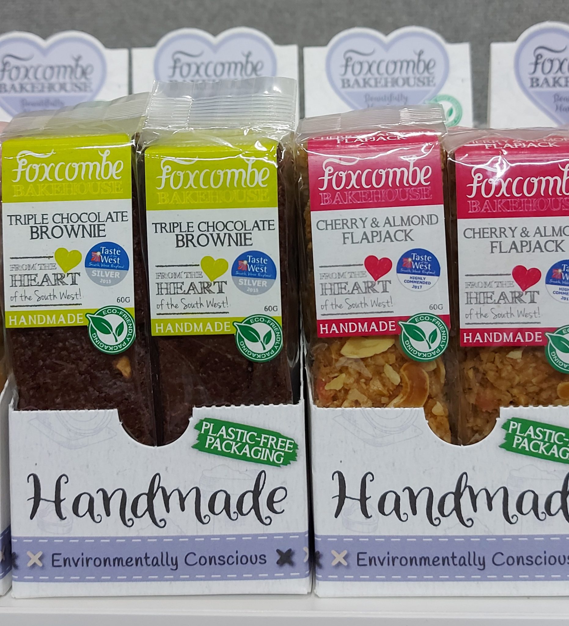 Foxcombe Bakehouse cakes and biscuits handmade in Devon